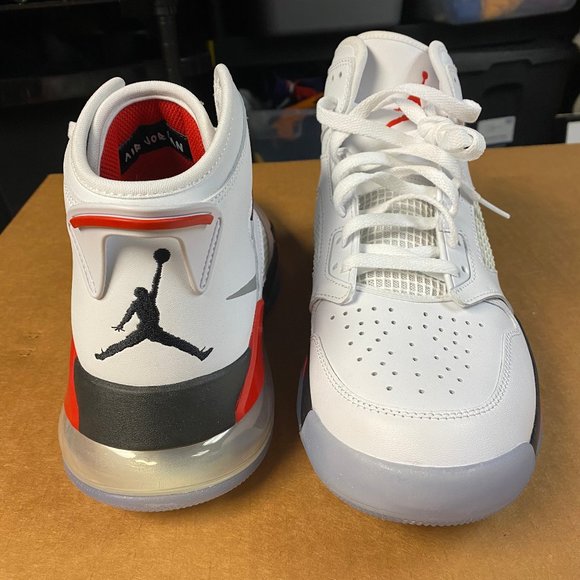 Nike | Shoes | Nike Mens White Air Jordan Mars 27 Cd707000 High Top ...